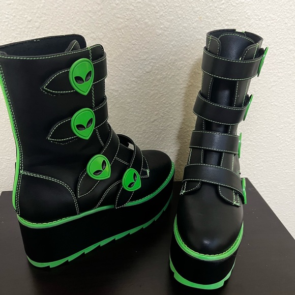 YRU | Shoes | Yru Karma Alien Platforms | Poshmark